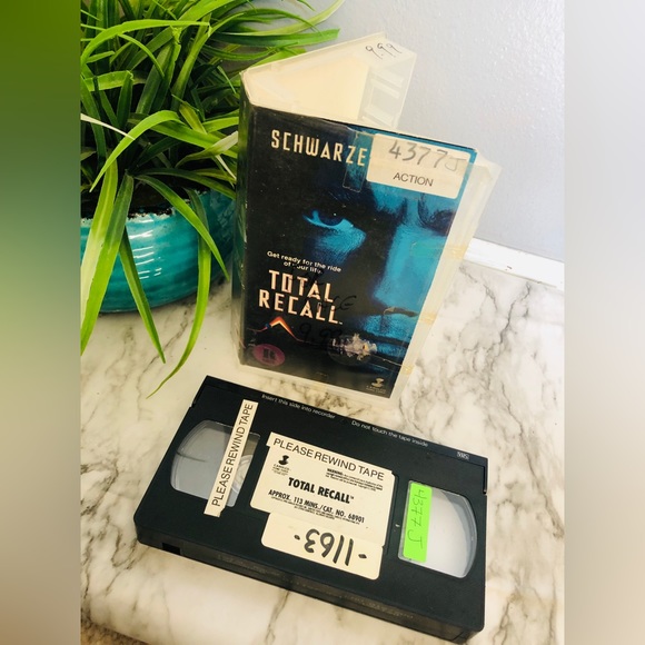 Live home video | Media | Total Recall Vhs 99 Cover Acceptable ...